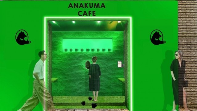 クマさんからコーヒーを受け取れる！ 原宿に非日常体験型カフェ「ANAKUMA CAFE」オープンへ | antenna[アンテナ]