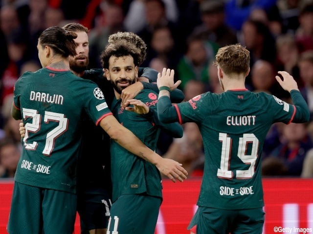 リバプールがCL決勝トーナメント進出!! サラーが1G1A、3発快勝で4連勝…アヤックスはGL敗退決定 | antenna[アンテナ]