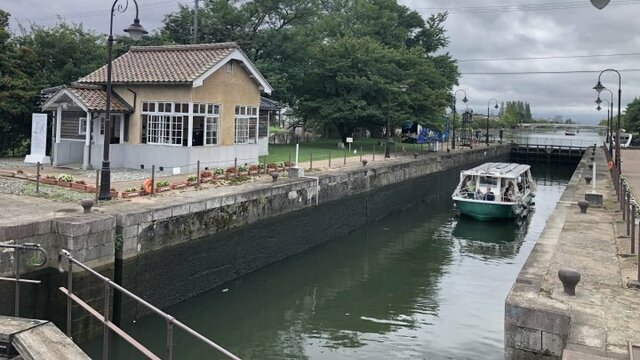 [Toyama] (Departing from Kansui Park) Art appreciation water tour with ...