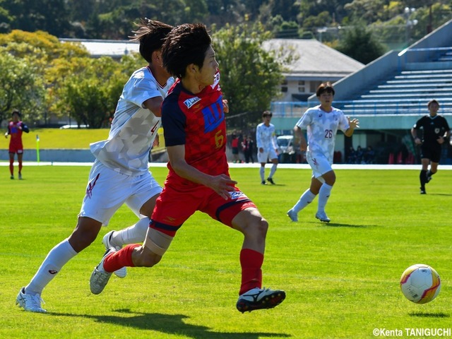 [関西]1回生FW山本青英が1G1Aの大活躍!! 大阪経済大は立命館大に3発完封勝利(19枚) | antenna[アンテナ]