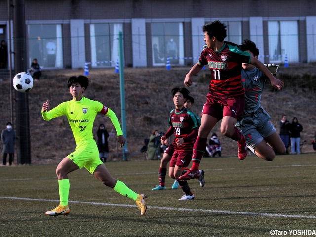 [新人戦]東北決勝、尚志FW千住が先制ヘッド。唯一、準決勝と決勝に出場し、1G1Aの活躍(6枚) | antenna[アンテナ]
