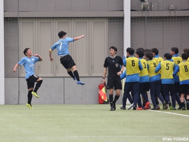 [MOM4649]川崎F U-18FW加治佐海(2年)_SB、MFでゴール連発。今年はFWで勝負の新3年生が2発! | antenna[アンテナ]