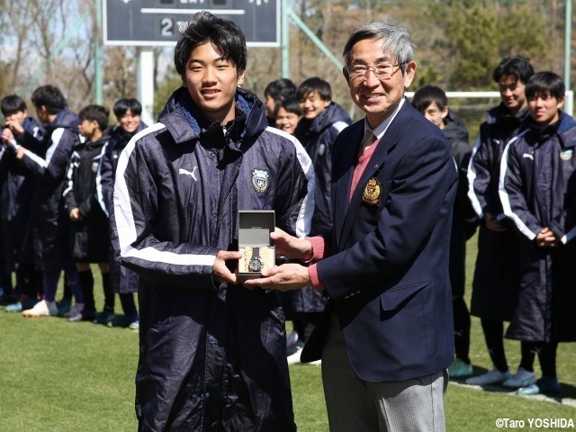 [MOM4653]川崎F U-18FW恩田裕太郎(1年)_交代出場で貴重な同点ゴール。J-VILLAGE CUP U-18MVPに | antenna[アンテナ]