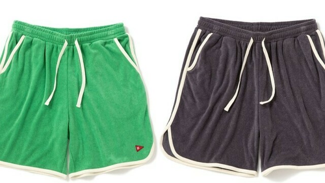 80sなムードが今っぽい♪】パイピングが効いた男女兼用パイルショーツ【ヘルスニット】 | antenna[アンテナ]