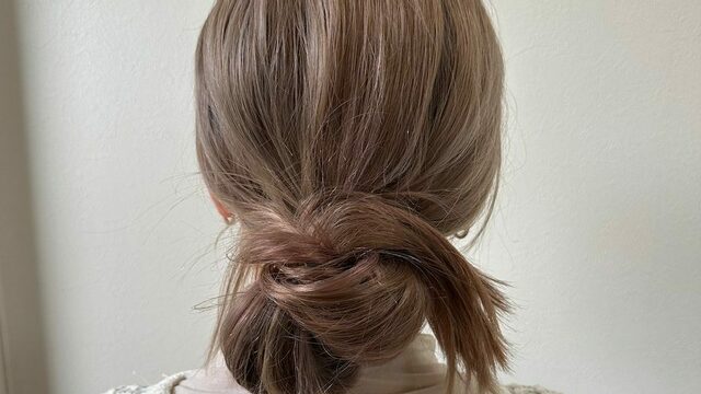 ゴム1本で簡単！首元スッキリ涼しげヘアアレンジ | antenna[アンテナ]