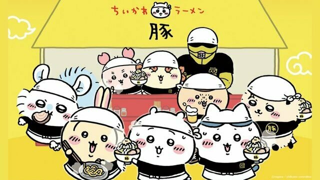 渋谷にちいかわ「ラーメン屋さん 豚」が期間限定オープン！ メニュー＆グッズをチェック | antenna[アンテナ]