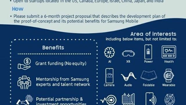 サムスン日本研究所がオープンイノベーションプログラム「Samsung Mobile Advance 2025」のパートナーを募集 ...