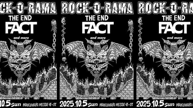FACT、正真正銘のラストライブ＜ROCK-O-RAMA-THE END＞を幕張メッセにて開催決定 | antenna[アンテナ]