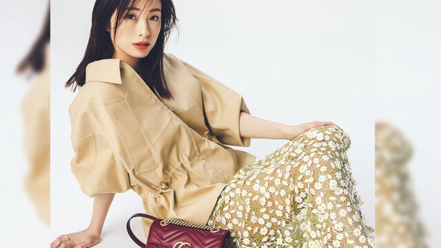 【GUCCI】その可愛さにハッとする♡上戸彩さんと見つける春のパートナーバッグ | antenna[アンテナ]