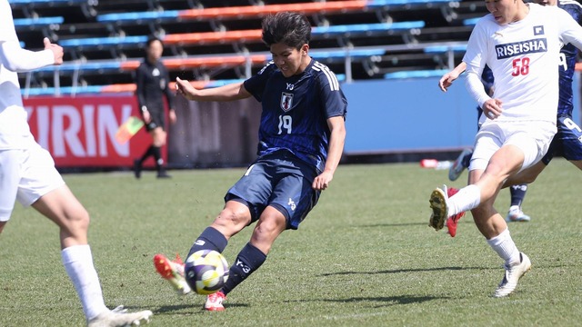 [J-VILLAGE CUP U-18]U-18日本代表はFW末宗寛士郎(岡山U-18)が勝負の行方を決定づける2点目のゴール(7枚) | antenna[アンテナ]