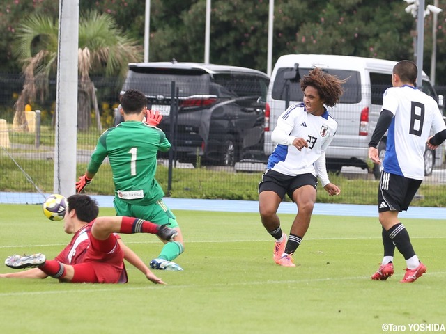 [練習試合]U-17W杯を控えるU-17日本代表が大学生に連勝。FWマギー(琉球U-18)、MF小林(広島ユース)、MF和田(浦和ユース)、FW浅田(横浜FM)、MF姫野(千葉)がゴール ...