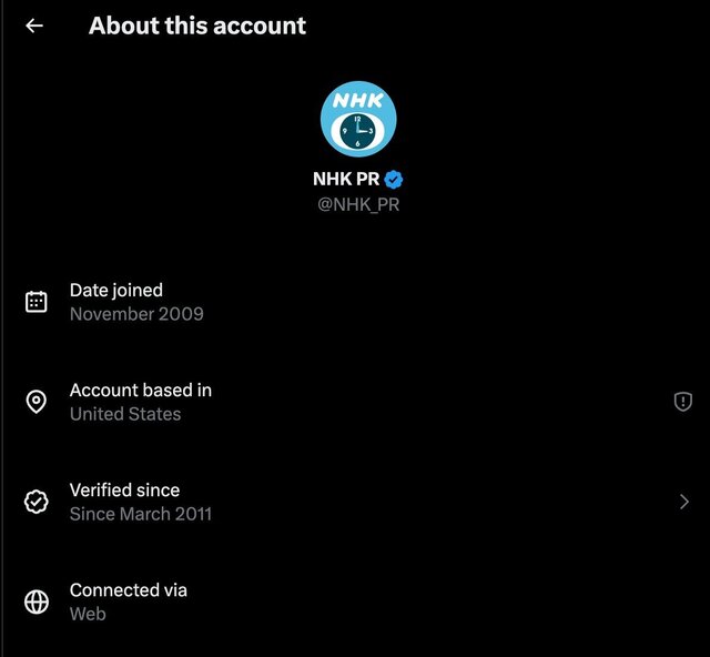 「NHKの所在がアメリカになっている」──Xの新機能が招いた波紋か 「場所が違う」との指摘相次ぐ | antenna[アンテナ]