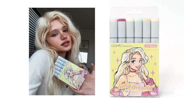世界的アーティスト Julia Gisella 初のオリジナル商品が本日発売開始 | antenna[アンテナ]