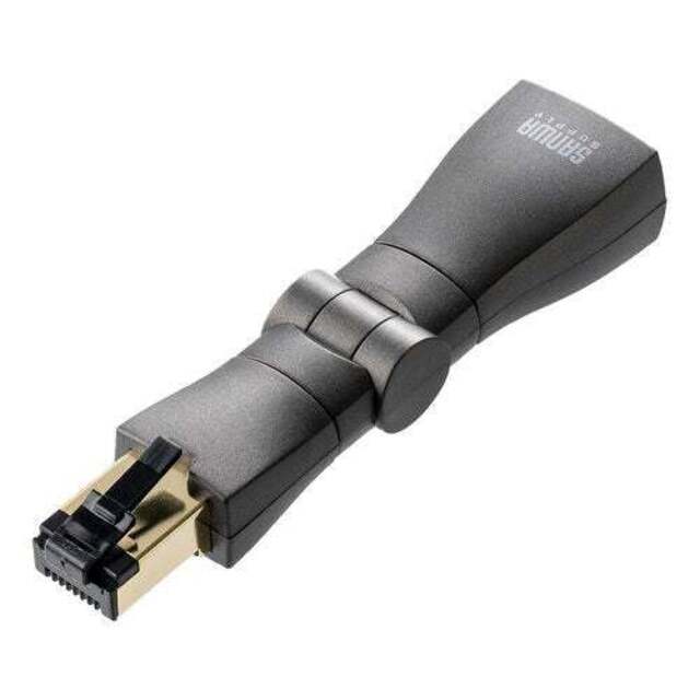 狭所配線に革命！配線の悩みを回転で解決するLAN中継アダプタを発売 | antenna[アンテナ]