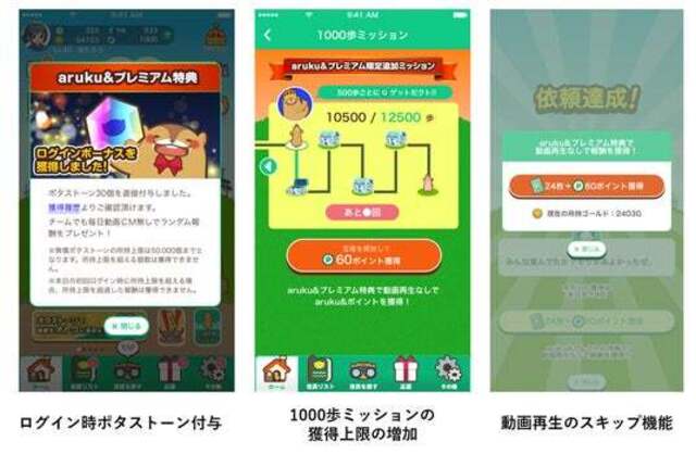 ウォーキングアプリ「aruku&」、お得な月額制「aruku&プレミアム」と新機能「称号」の提供を開始 プレミアム限定の称号も！？ | antenna[アンテナ]